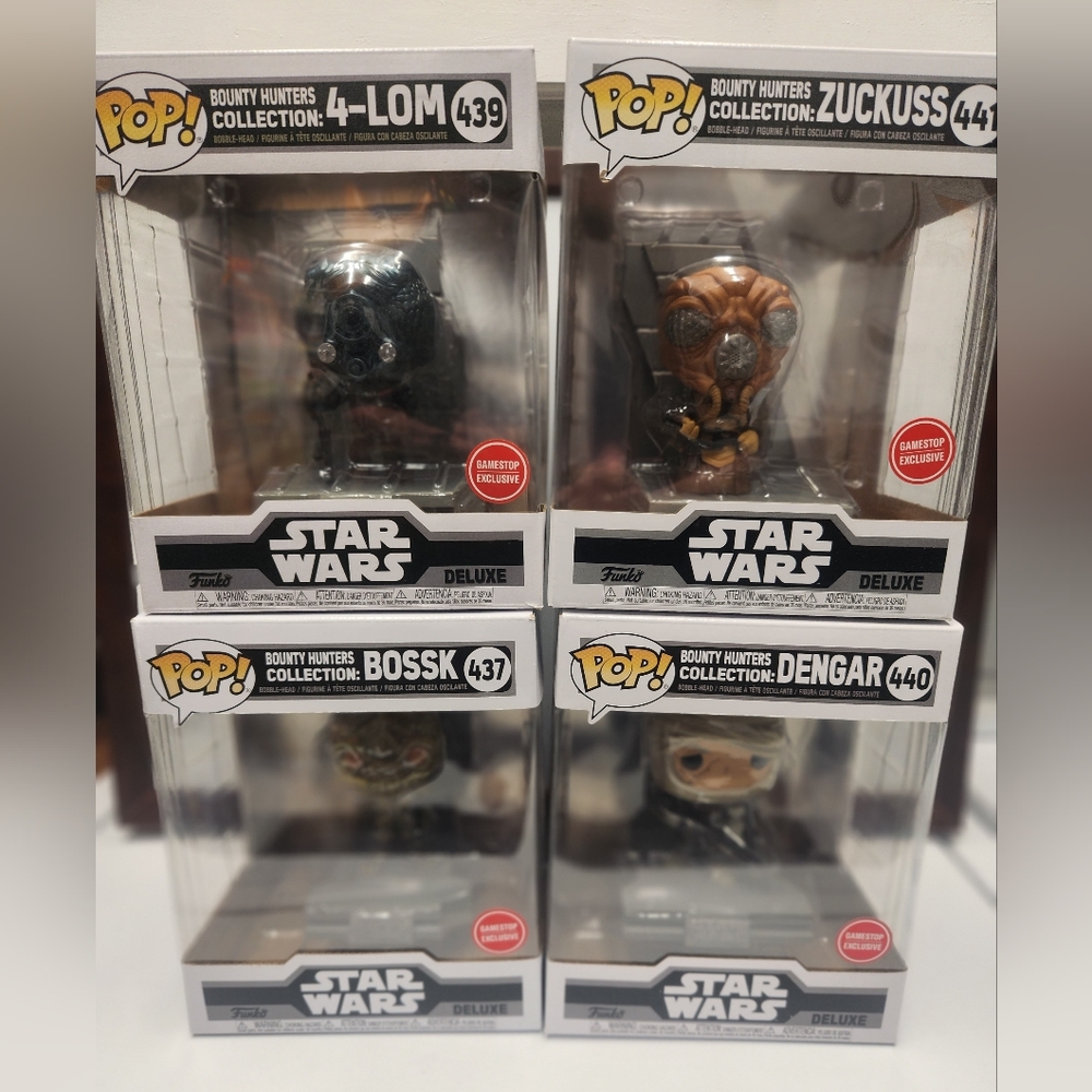 Funko Pop Bounty Hunters Collection Star Wars Dengar … - Gem